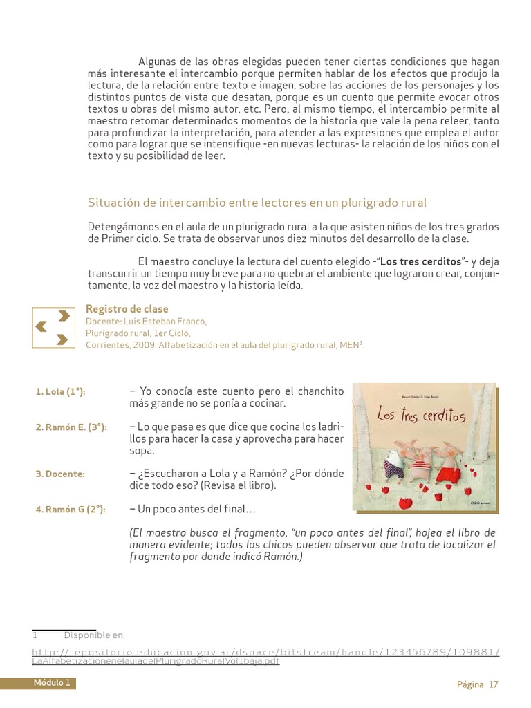 Los Tres Cerditos | PDF | Cuentos | Narración