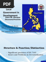 Philippine Local Government Guide | PDF | Government | Governance