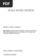 Ribbed Type Wall Panel System Presentation | PDF | Concrete | Wall