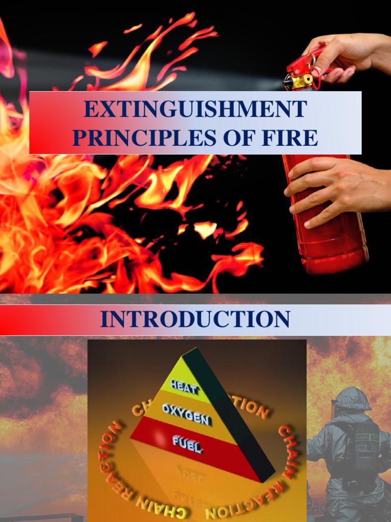 Extinguishment Principles of Fire | PDF