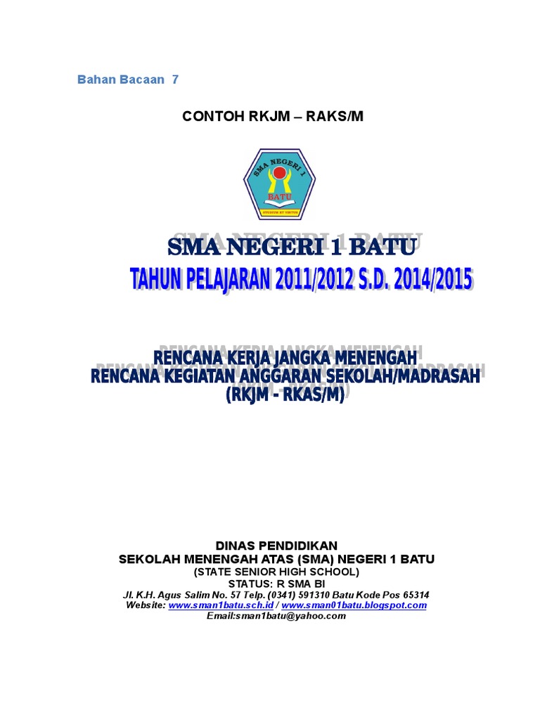 Contoh RKS | PDF