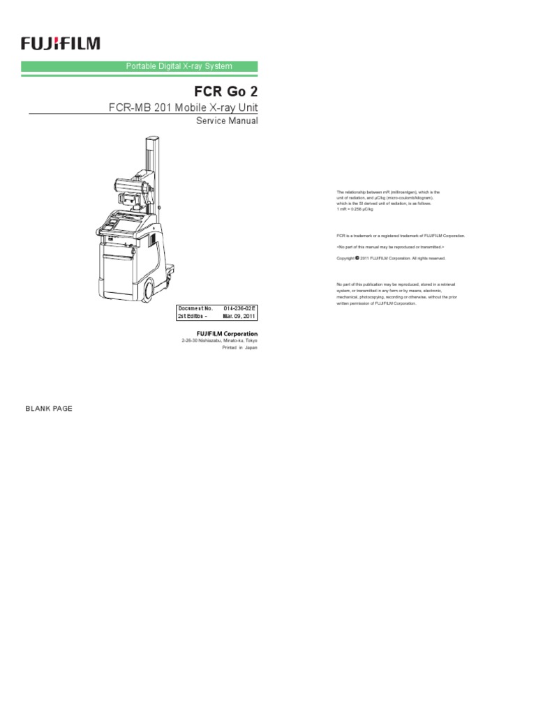 Fuji FCR | PDF | Laser | Relative Humidity
