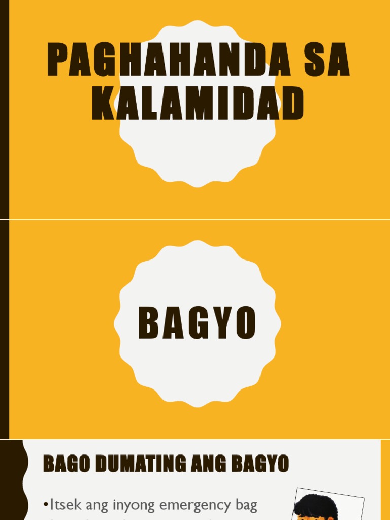 Paghahanda Sa Kalamidad | PDF