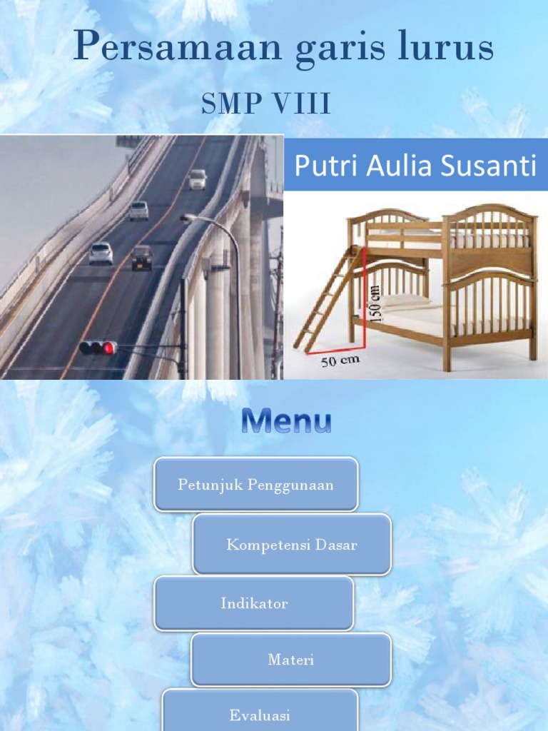 Persamaan Garis Lurus untuk SMP | PDF