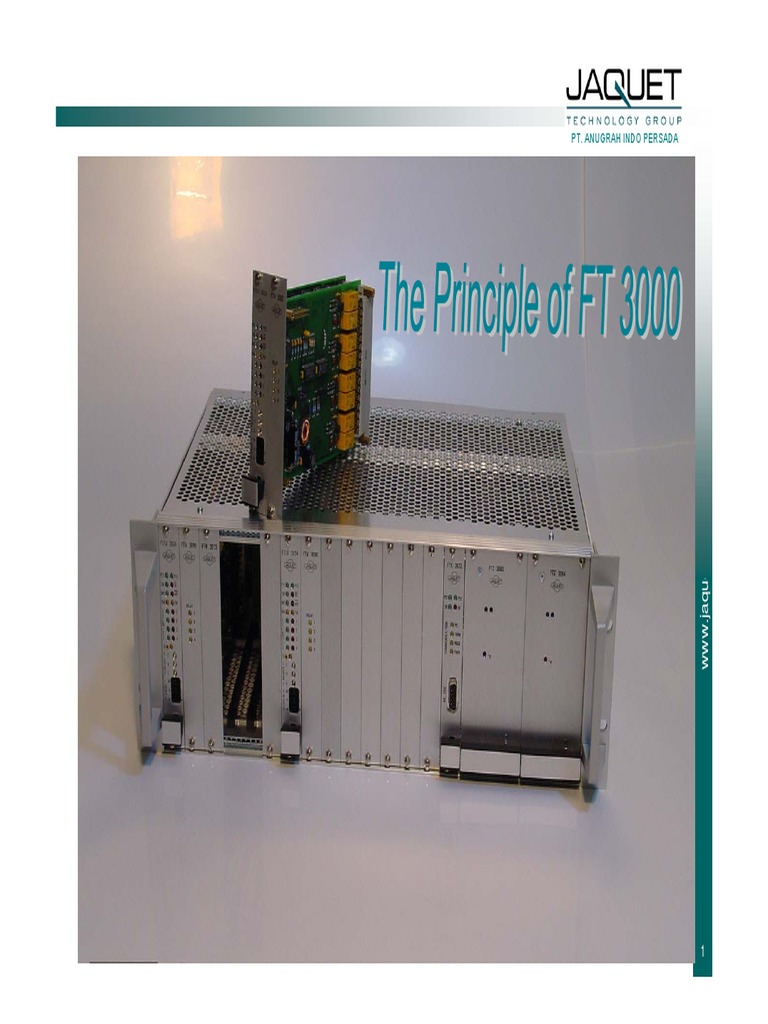 Ft3000 - Principle - e (2) PT Aipe | PDF | Sensor | Information And ...