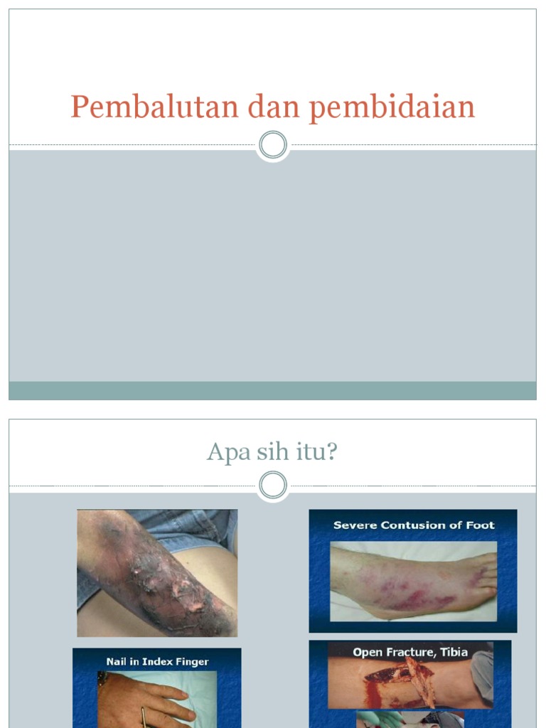 Pembalutan Dan Pembidaian | PDF
