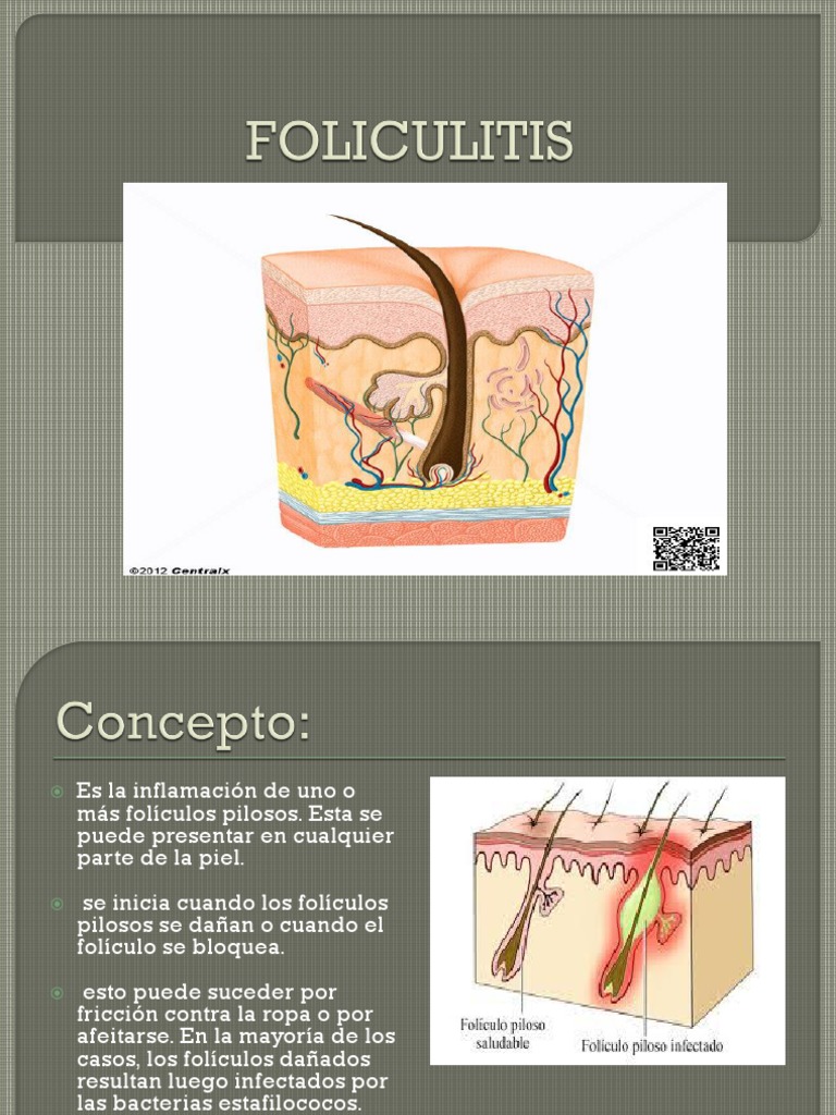 FOLICULITIS | PDF | Condiciones cutáneas | Microbiología