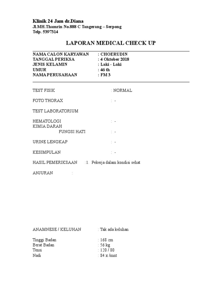 Laporan Hasil Mcu | PDF