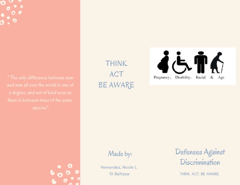 Anti-Discrimination Guide | PDF | Social Science | Young Adult