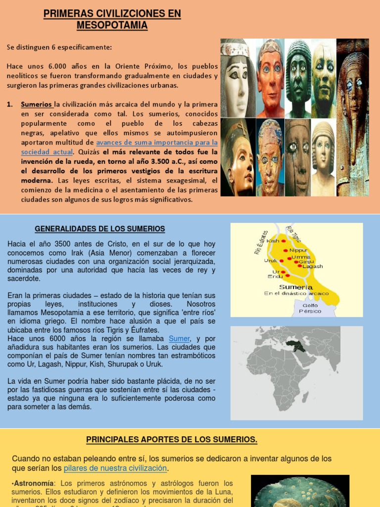 Leccion 3 (Sumerios) | PDF | Sumeria | Mesopotamia