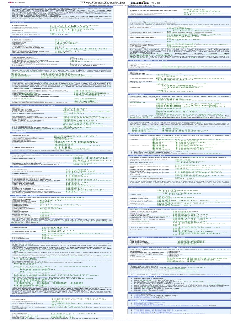 The Fast Track To: Using PKG in Julia Session | PDF | Matrix (Mathematics) | Computer Programming
