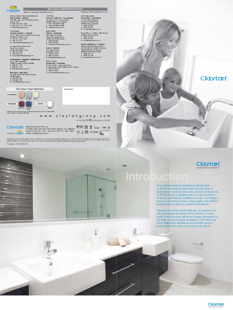 Claytan Catalogue 2016 | PDF