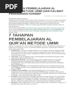 Doa Pembuka Metode Ummi Tulisan Arab Latin Dan Terjemahnya Untuk TPQ | PDF