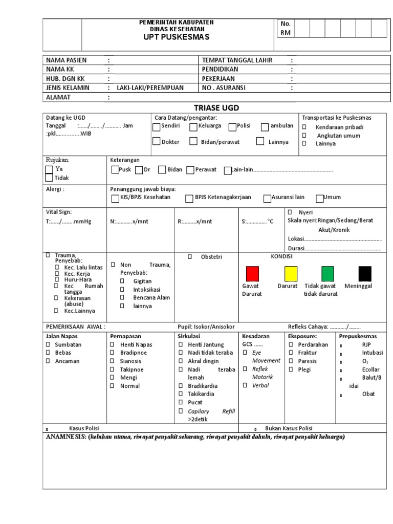 Contohr Form RM Igd | PDF