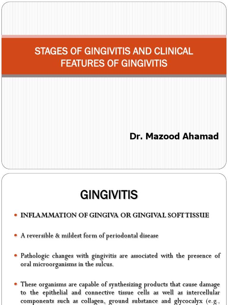 Stages of Gingivitis | PDF | Inflammation | Mouth