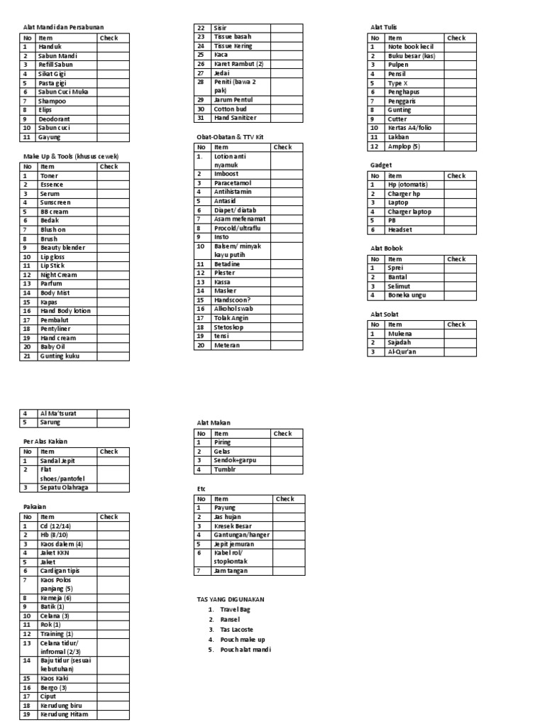MENYUSUN JADWAL KEGIATAN KKN | PDF