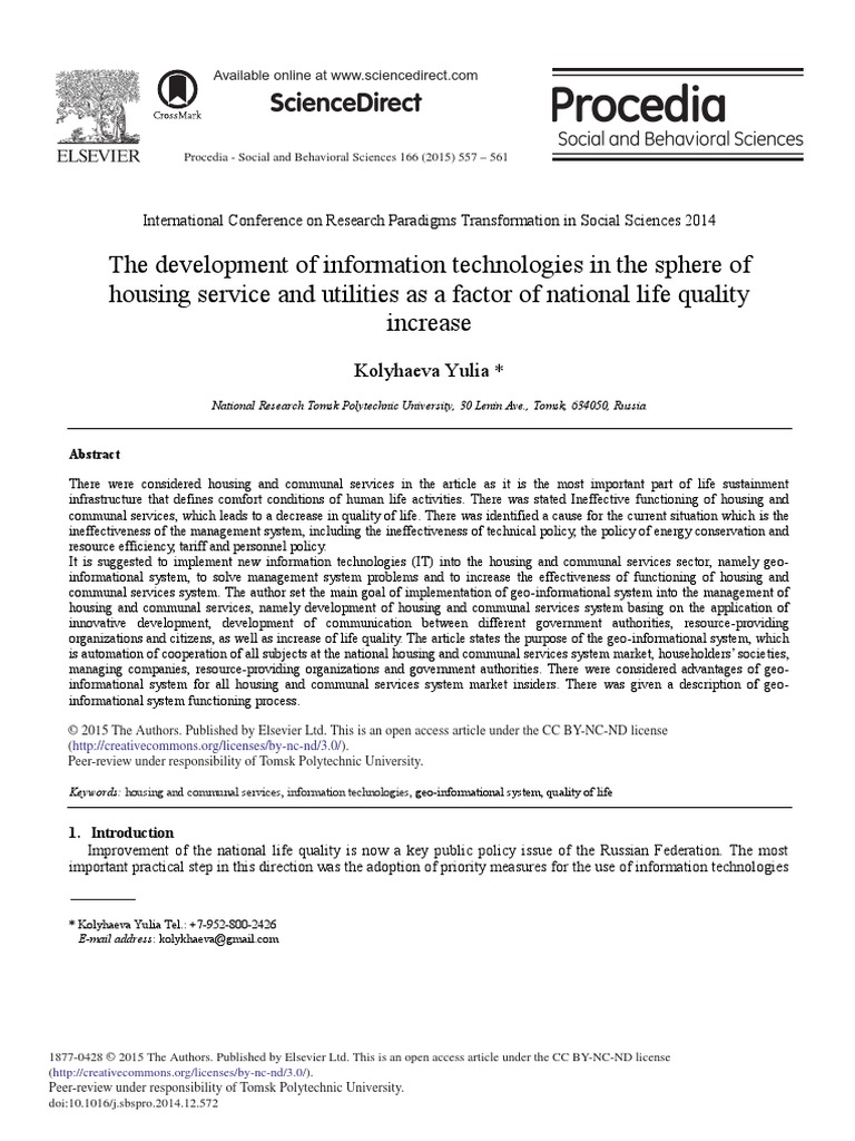 Housing Paper | PDF | System | Automation