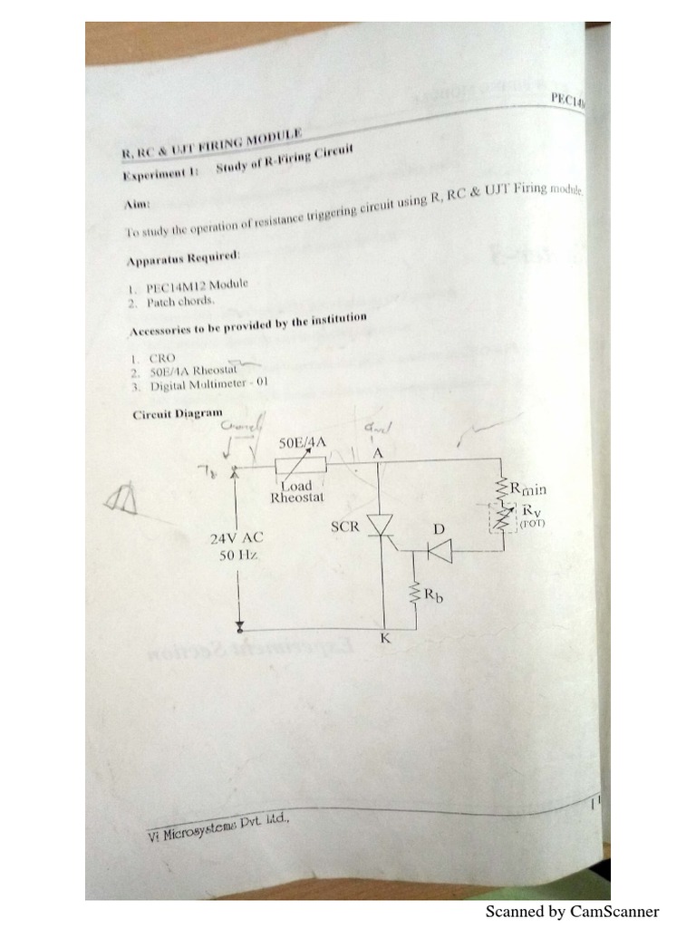 SCR Triggering | PDF