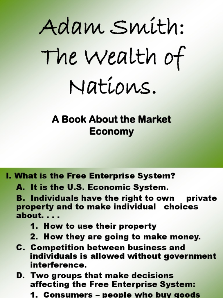 Adam Smith | PDF | Supply And Demand | Free Market