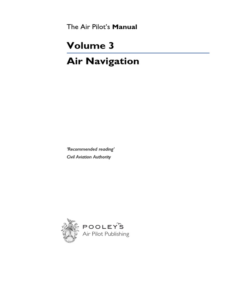 Air Navigation: The Air Pilot's Manual | PDF | Aeronautics | Aerospace