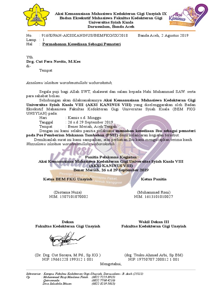 Contoh Pembuatan TOR PMT | PDF