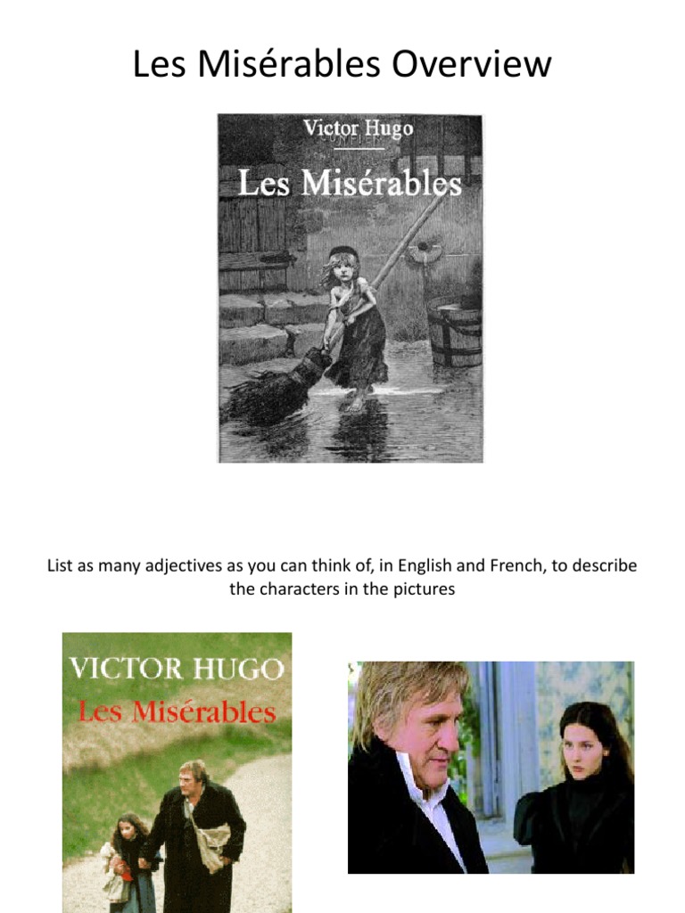Les Miserables Overview | PDF | Cosette | Marius Pontmercy