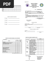 Form 138-REPORT CARD GR. III | PDF | Teachers | Quality Of Life