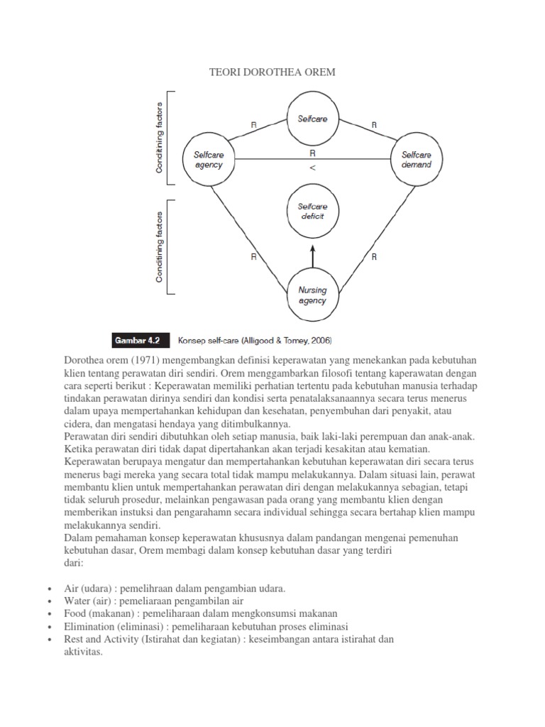 Teori Dorothea Orem | PDF