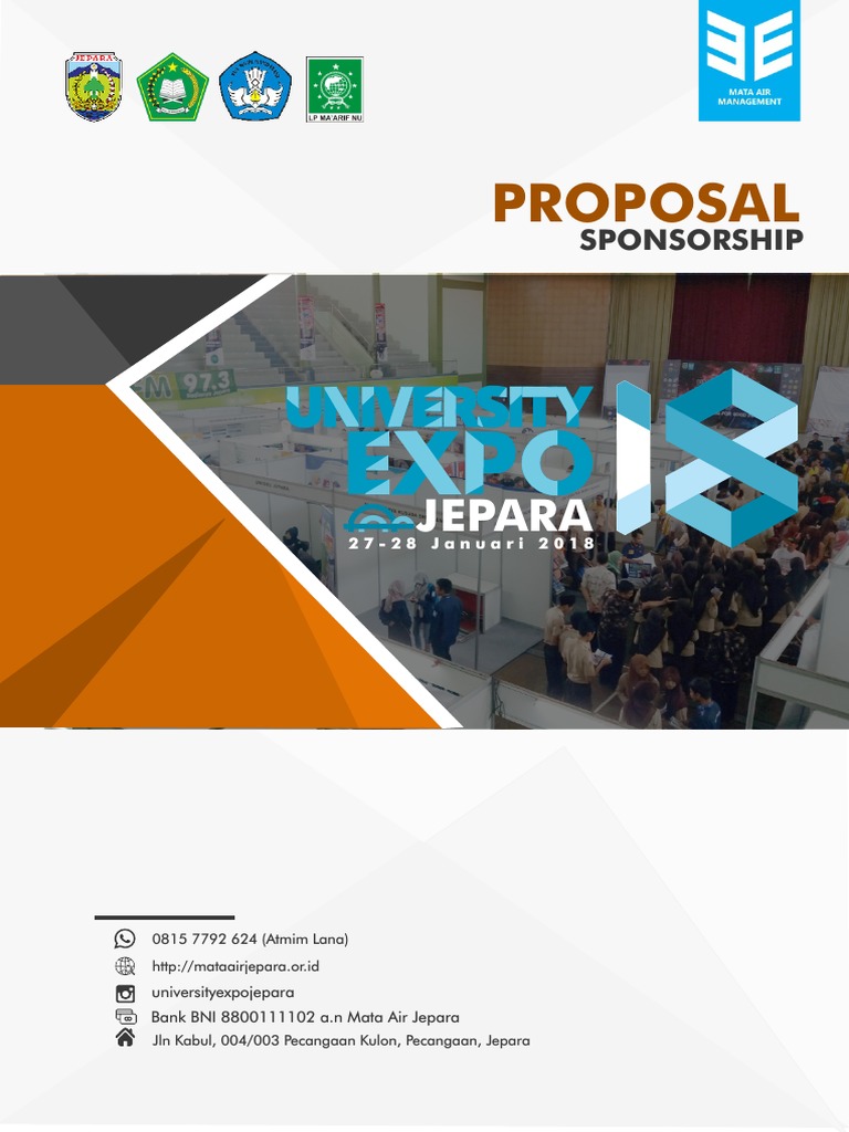 Proposal Sponsorship (A5) | PDF | Karier & Perkembangan | Bisnis