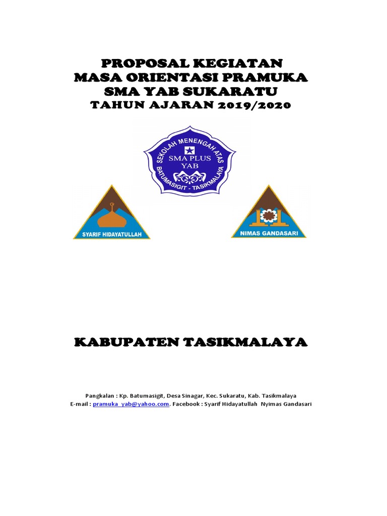 Proposal Mop Yab | PDF