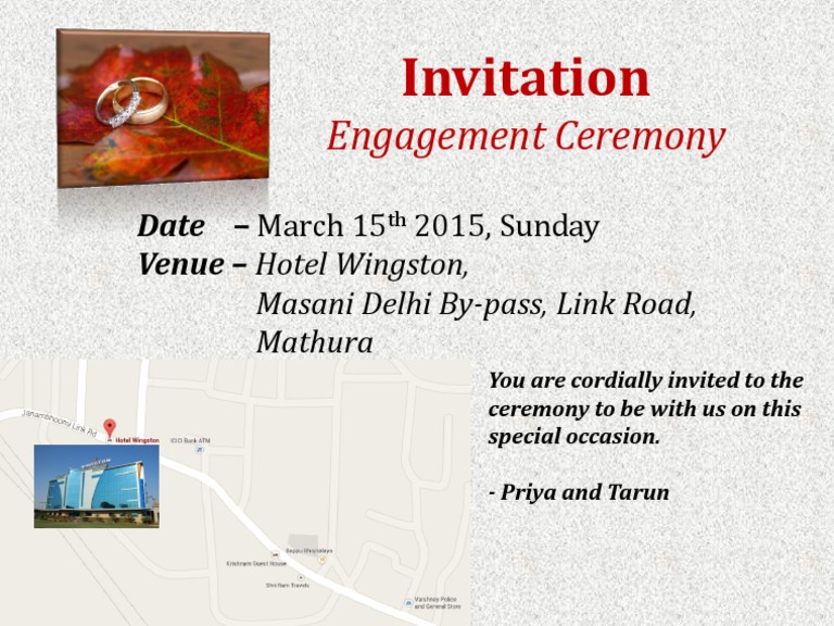 Engagment Invitation | PDF