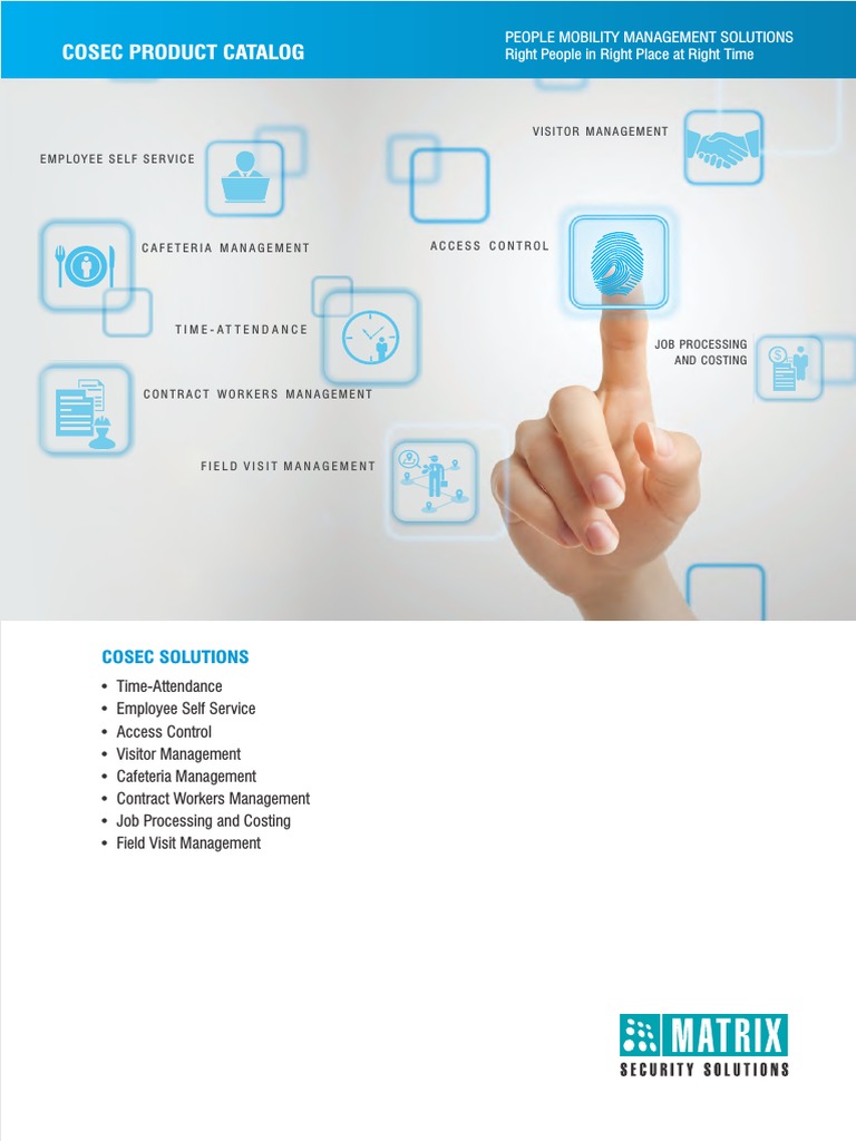 Matrix COSEC-Product V2R1 PDF | PDF | Access Control | Cloud Computing