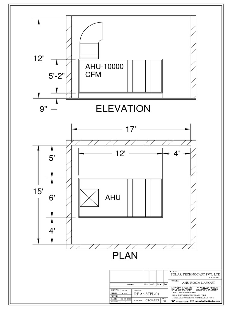 AHU Design | PDF