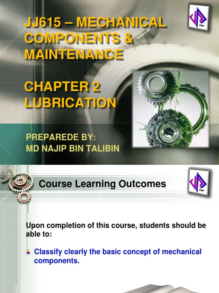 Chapter 2 Lubrication | PDF | Lubricant | Motor Oil