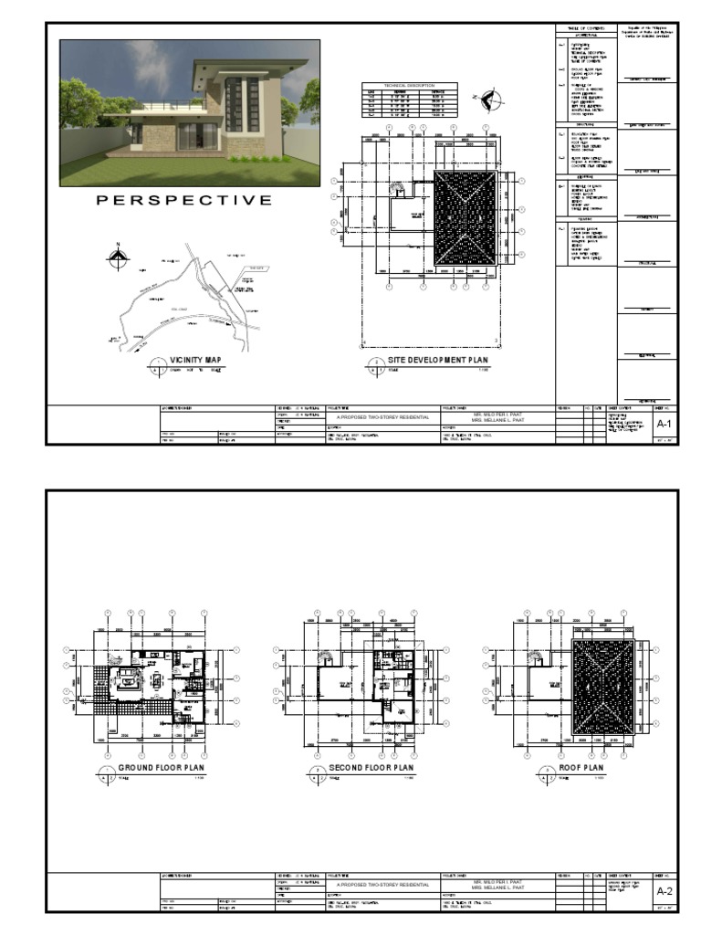 Site Development Plan Vicinity Map: Technical Description | PDF ...