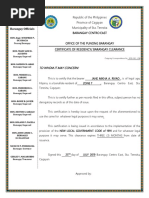 Barangay Official Record 2025 | PDF