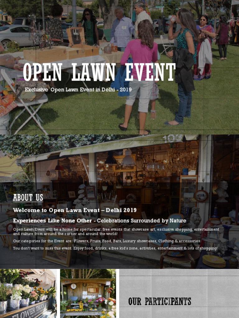 Open Lawn Event Delhi 2019 | PDF