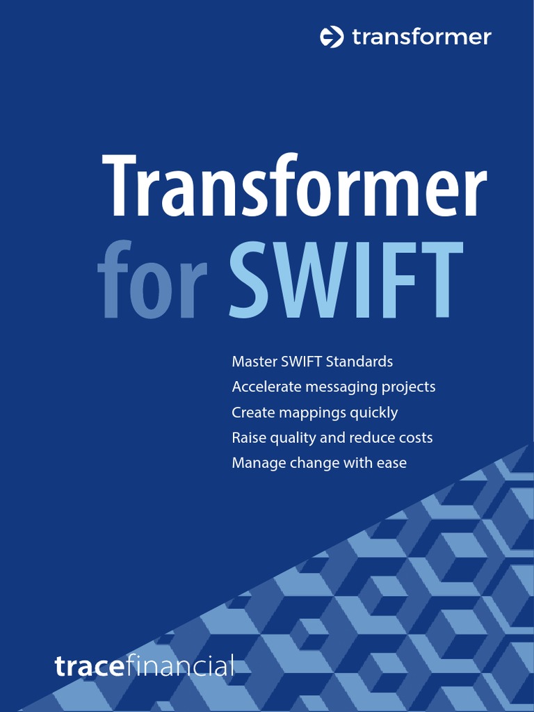Transformer SWIFT Brochure | PDF | Digital Technology | Software ...