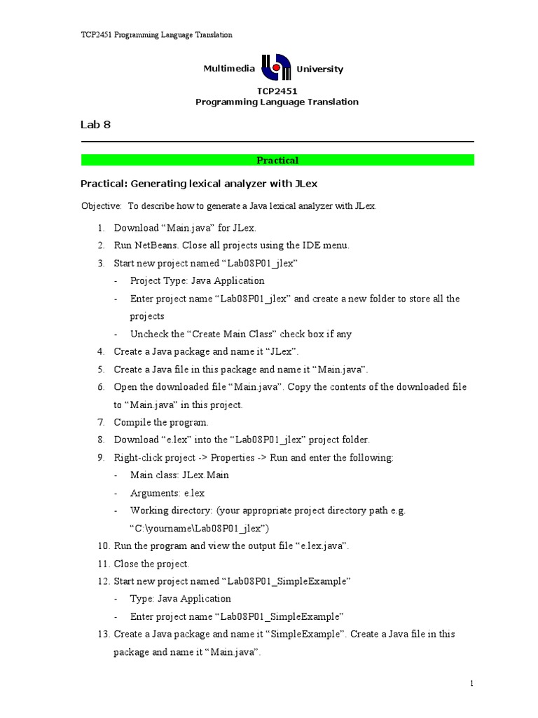 Lab08 Docu | PDF | Java (Programming Language) | Computer Program