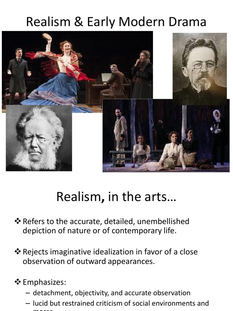 Realism | PDF | Realism (Arts) | Eugene O'neill
