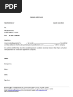 Non-GST Declaration Format for Entities | PDF