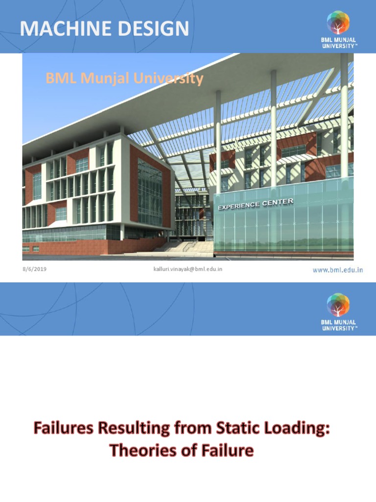 3.failures Resulting From Static Loading | PDF | Yield (Engineering) | Strength Of Materials