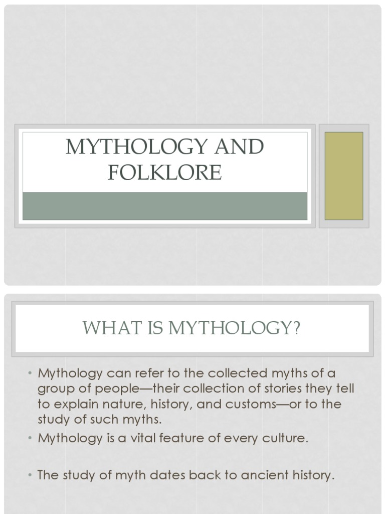Understanding Mythology and Folklore | PDF | Legends | Divinity