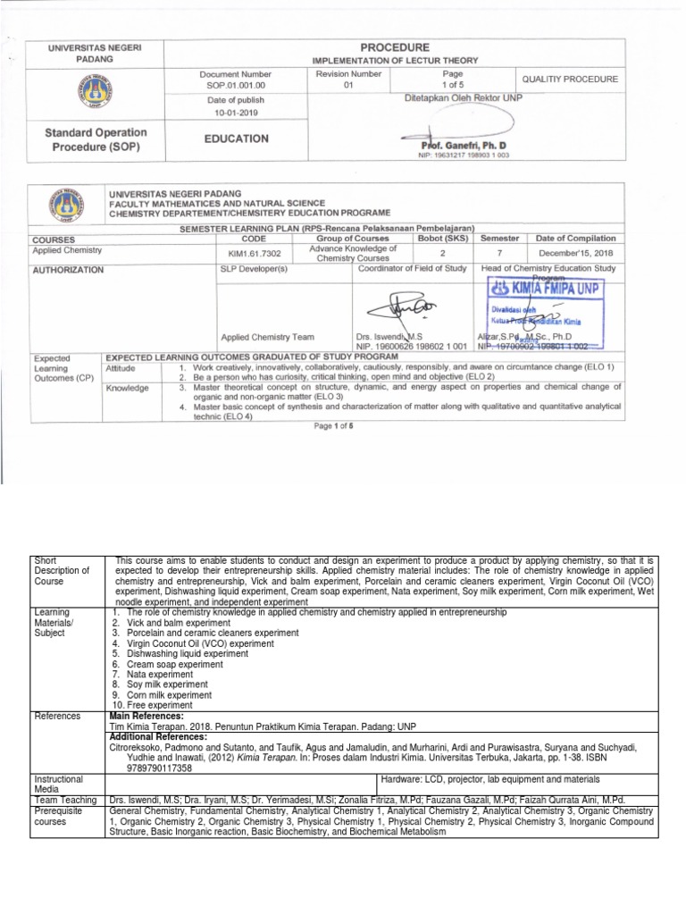 RPS Chemistry | Download Free PDF | Experiment | Chemistry