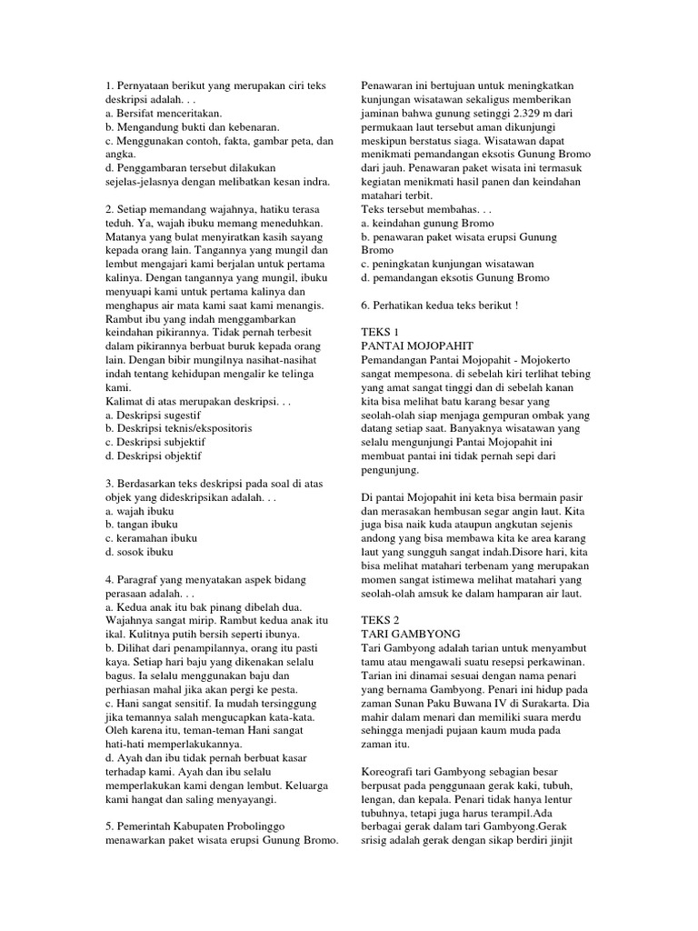 Sumber Soal Bind | PDF