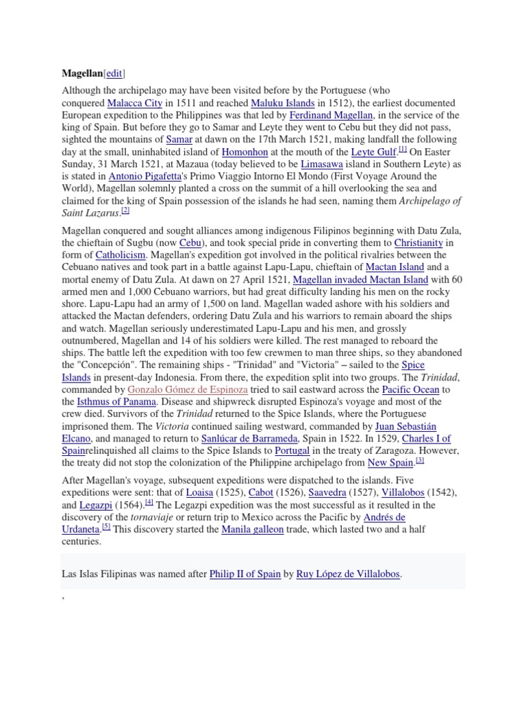 The Conquest and Colonization of the Philippines under Spanish Rule ...