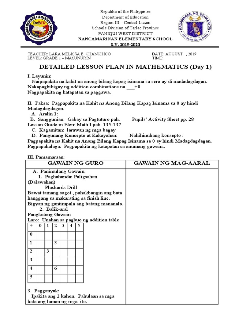 Math D1 - W3 - 2NDQTR | PDF