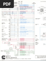 Cummins ISX-CM570: Electrical Circuit Diagram | PDF | Clutch | Coolant