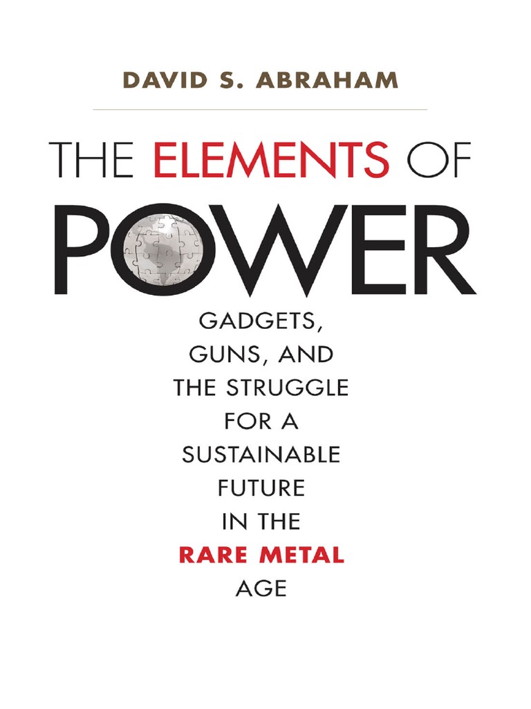 Element of Power | PDF | Metals | Cobalt