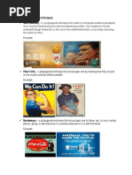 Understanding Propaganda Techniques | PDF | Propaganda | Public Sphere